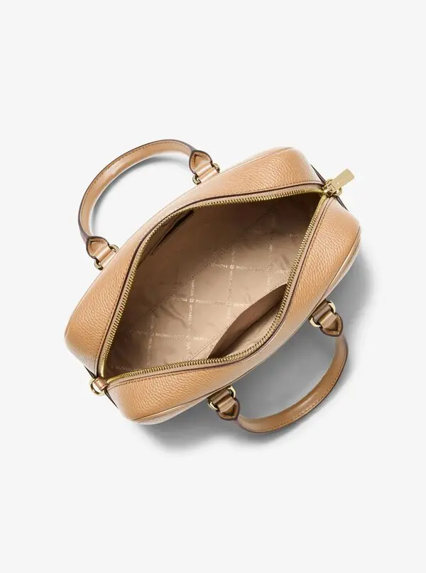 Michael Kors Thompson Pebbled Leather Satchel