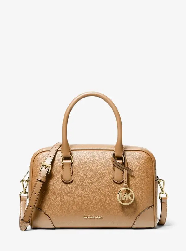 Michael Kors Thompson Pebbled Leather Satchel