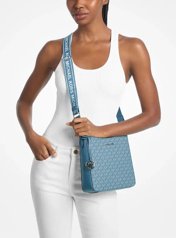 Michael Kors Jet Set Logo Messenger Bag