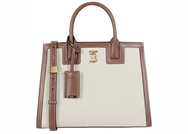 Burberry Frances Handbag - Brown