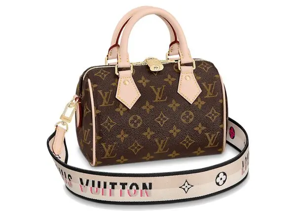 LOUIS VUITTON Speedy Bandouliere 20 Monogram - Brown/black
