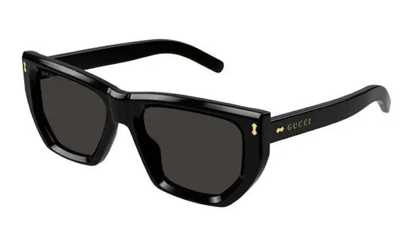 Gucci Square Frame Sunglasses - Black/grey (gg1520s/001