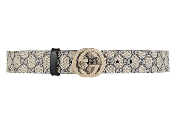 Gucci Interlocking G Belt Gg Supreme - Multicolor