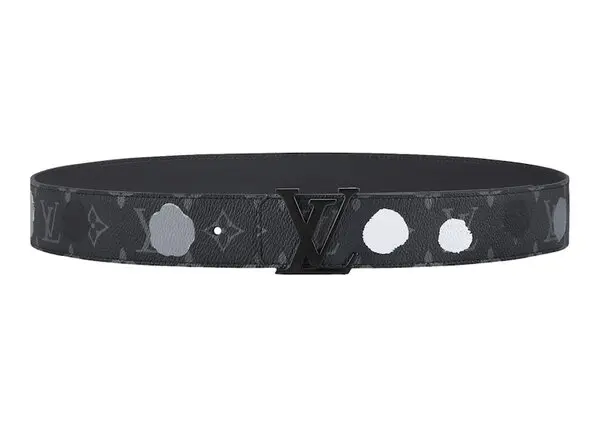 LOUIS VUITTON X Yayoi Kusama Initiales 40mm Reversible Belt - Monogram Eclipse Black