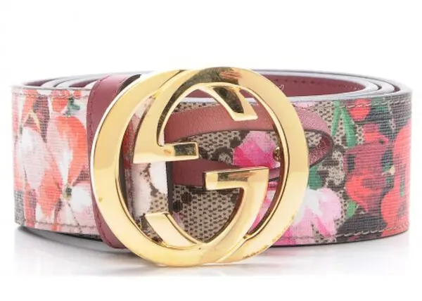 LOUIS VUITTON Reversible Belt Initiales Eclipse Reverse 40mm - Pink/beige