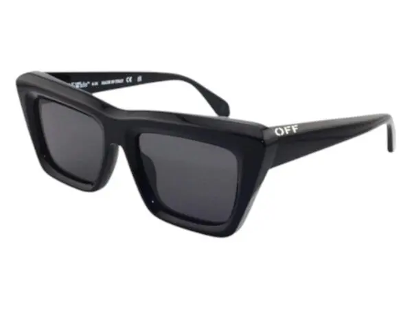 Off-White Hampton Sunglasses - Black Dark Grey (oeri13lf24pla0011007/fr)