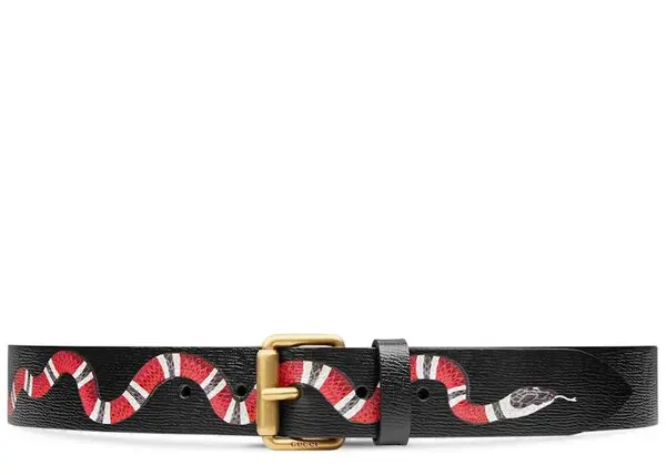 Gucci Lv Initiales Belt - Black