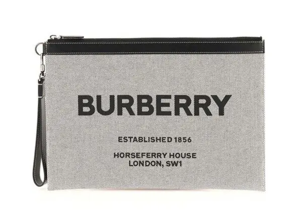 Burberry Horseferry Print Large Pouch