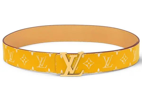 LOUIS VUITTON Initiales 40mm Reversible Belt - Yellow