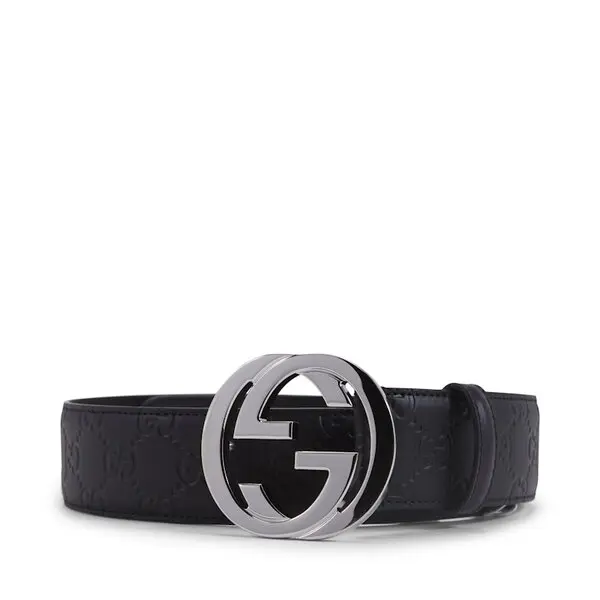 Gucci Interlocking G Guccissima Belt