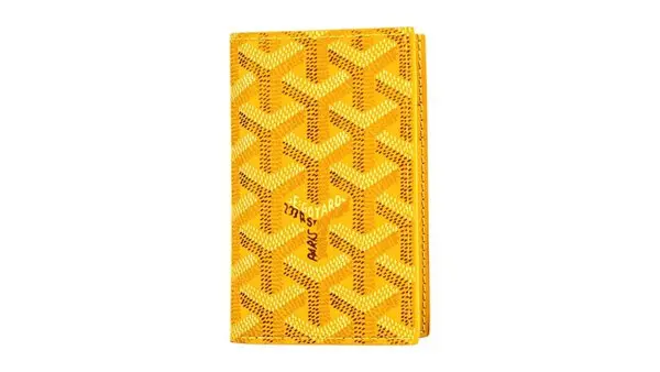 Goyard Saint Pierre Card Holder - Yellow