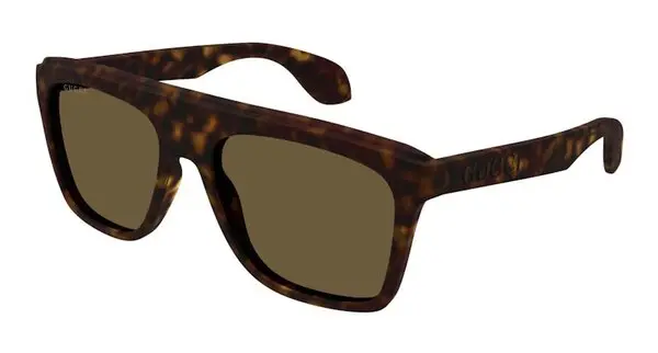 Gucci Tortoise Square Frame Sunglasses - Havana/brown (gg1570s/002