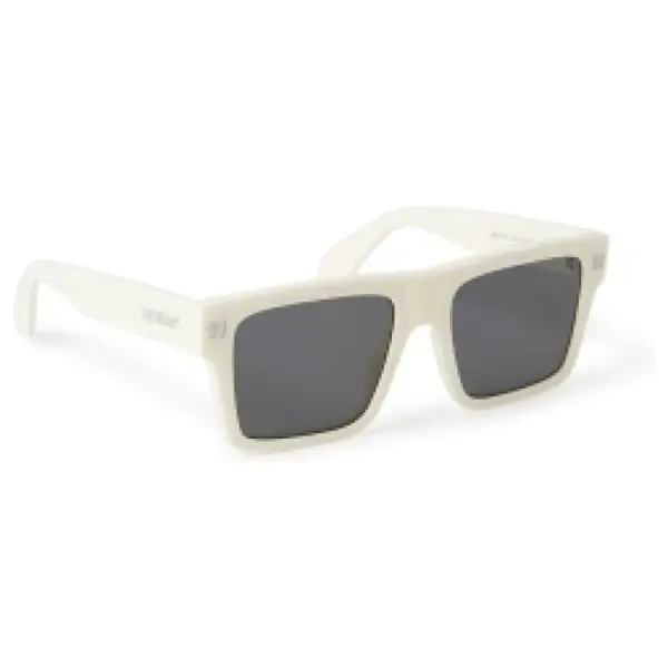 Off-White Lawton Sunglasses - White/dark Grey (oeri109s24pla0010107/fr)