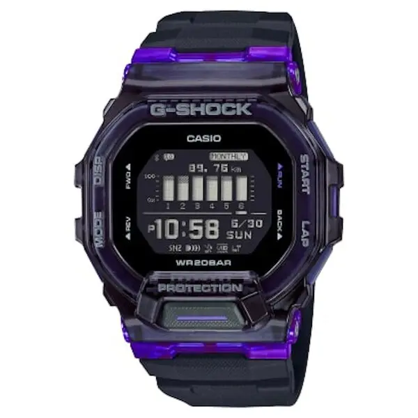 Casio Gsquad Bright Series Digital Watch - Resin