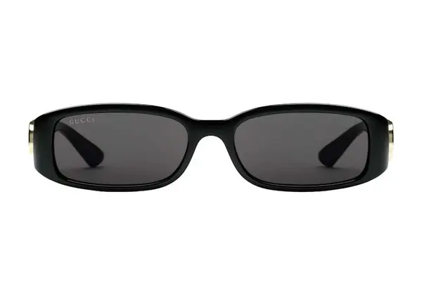 Gucci Rectangular Frame Sunglasses - Black (797277 J16911012)