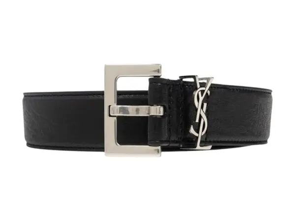 Gucci Gg Marmont Thin Belt - Black
