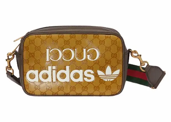 Gucci X Adidas Small Shoulder Bag - Beige/brown