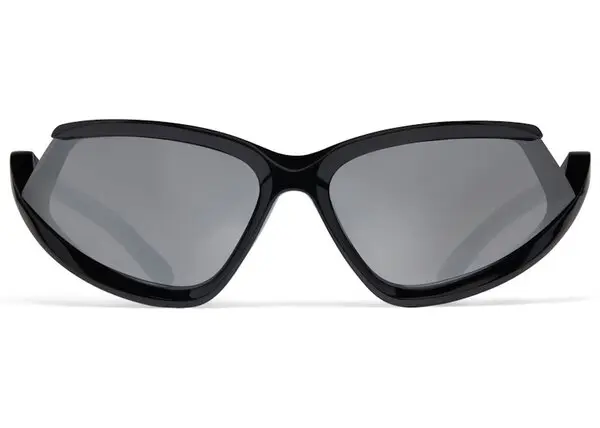 Balenciaga Side Xpander Cat Eye Sunglasses - Black (751418t00071000)