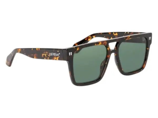 Off-White Springfield Sunglasses - Havana Green (oeri133f24pla0016055/fr)