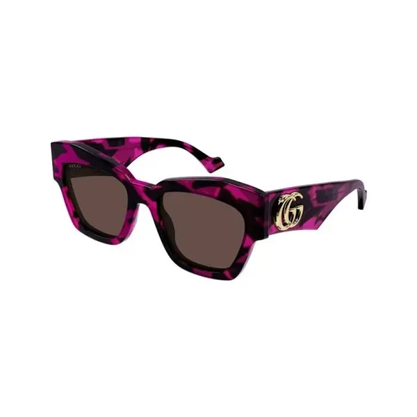 Gucci Cat Eye Sunglasses - Havana Pink (gg1422s/005)
