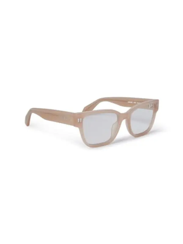 Off-White Style 56 Eyeglasses - Beige/clear Lens (oerj056s24pla0016100/fr)