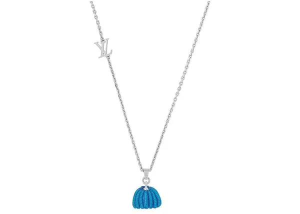 LOUIS VUITTON X Yk Pumpkin Pendant - Blue
