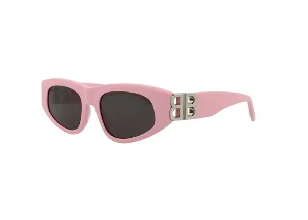 Balenciaga Cat Eye Sunglasses - Pink/silver/grey (bb0095s