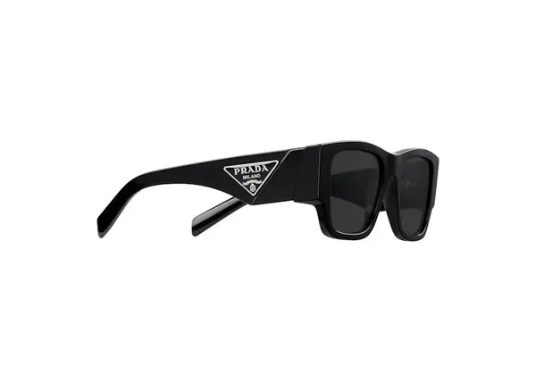 Prada Square Frame Sunglasses - Black (spr 10z 1ab/5s0)