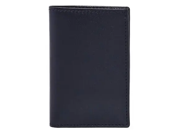 Comme Des Garçons Sa6400 Passport Cover - Navy Blue