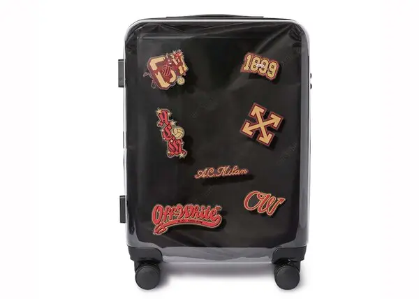 Off-White C/o Ac Milan Logo Cabin Luggage