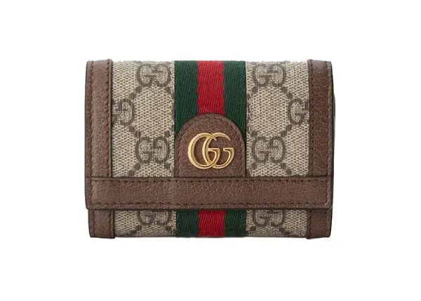 Gucci Ophidia Bifold Wallet - Beige/ebony