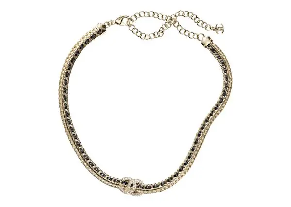 Chanel Necklace Ab8307 - Gold/black