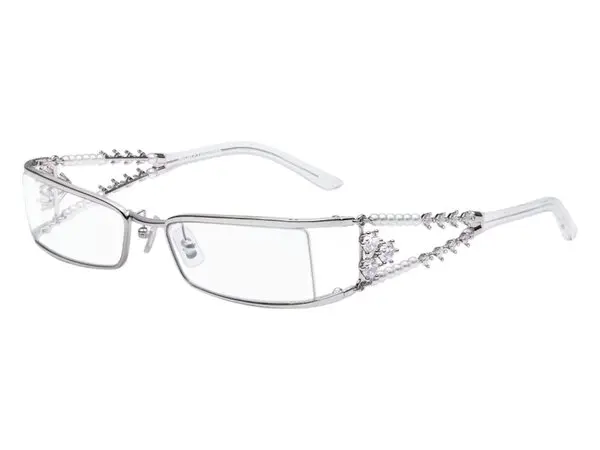 GENTLE MONSTER Kiira 02 Sunglasses - Silver/clear