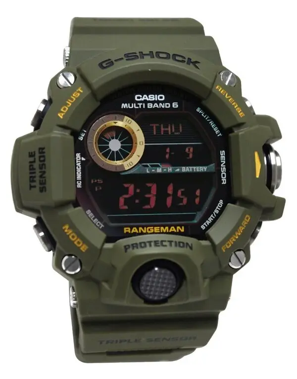 Casio G-shock Rangeman Master Of G Digital Watch - Resin