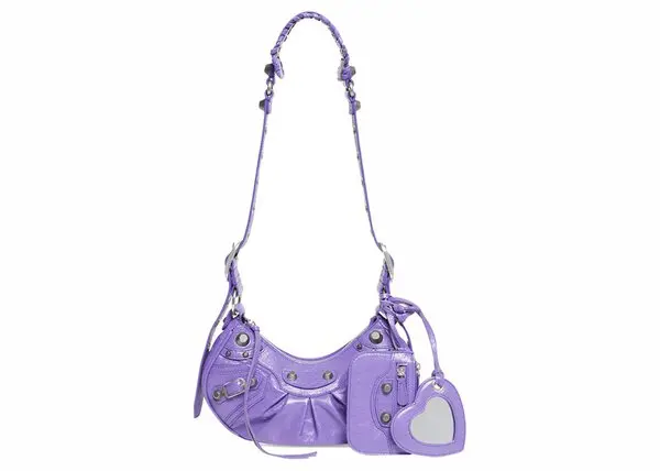 Balenciaga Le Cagole Xs Shoulder Bag - Purple