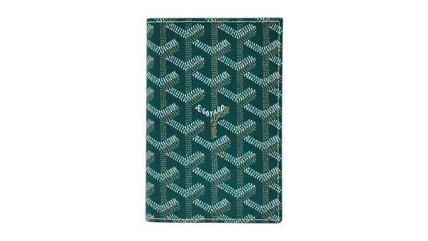 Goyard Grenelle Passport Cover - Green