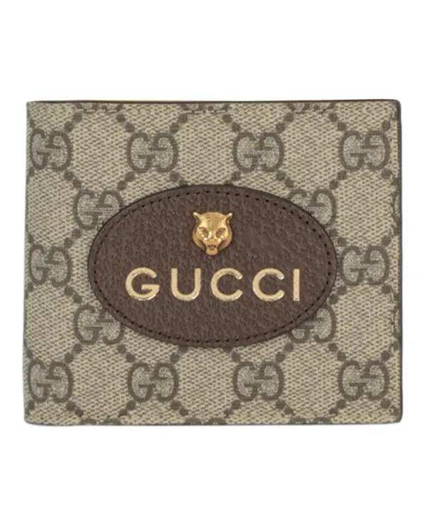 Gucci Neo Vintage Bifold Wallet - Ebony/new Maple Crop