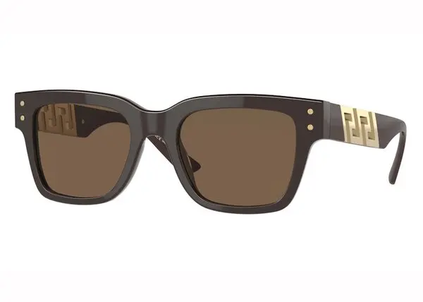 Versace Rectangular Full Rim Sunglasses