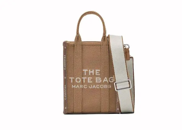 Marc Jacobs The Jacquard Mini Tote Bag - Camel