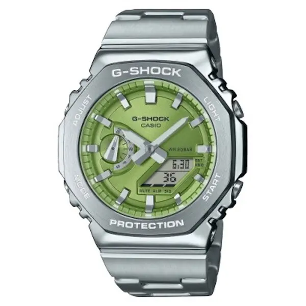 Casio G-steel Gm-2110d-3a Watch - Resin/steel