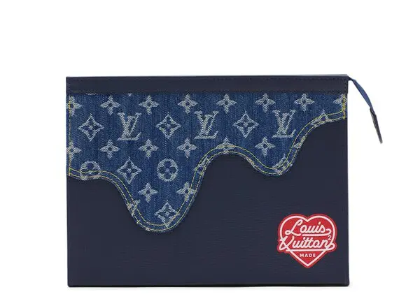 LOUIS VUITTON X Nigo Pochette Voyage Mm - Blue