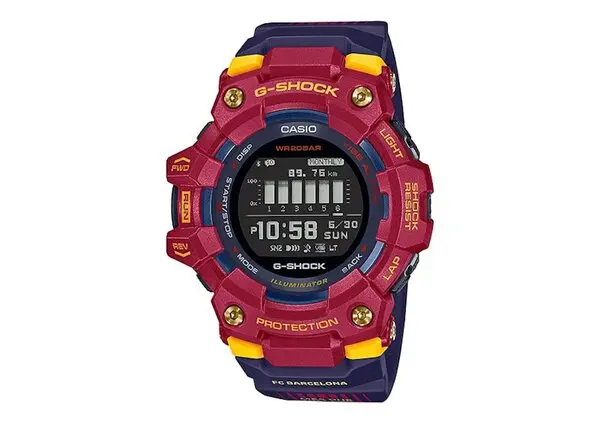 Casio G-shock X Matchday Fc Barcelona Digital Watch - Resin