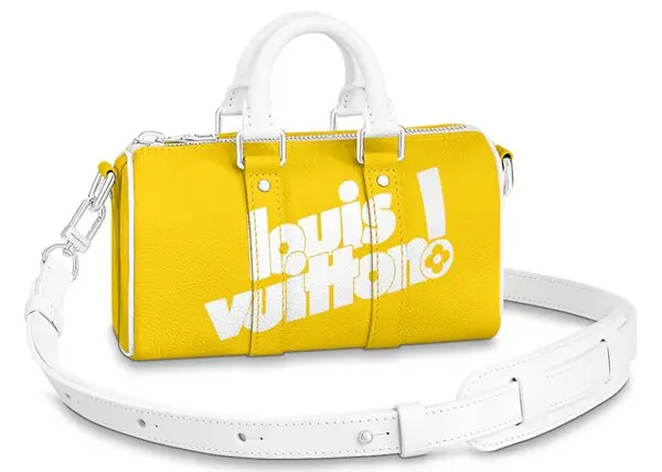 LOUIS VUITTON Keepall Xs Monogram - Yellow