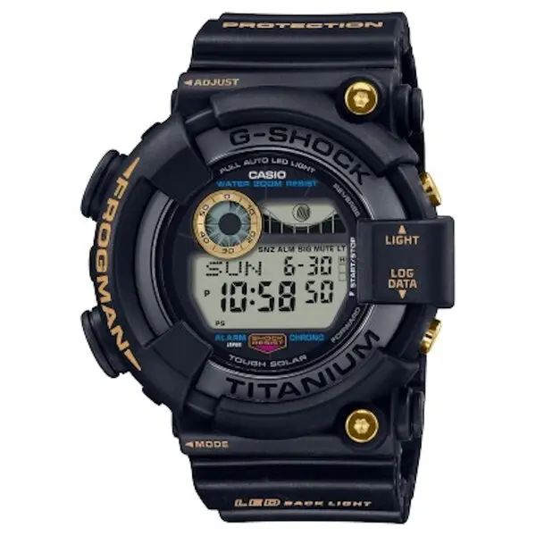 Casio Master Of G Sea Frogman Digital Watch - Titanium/resin
