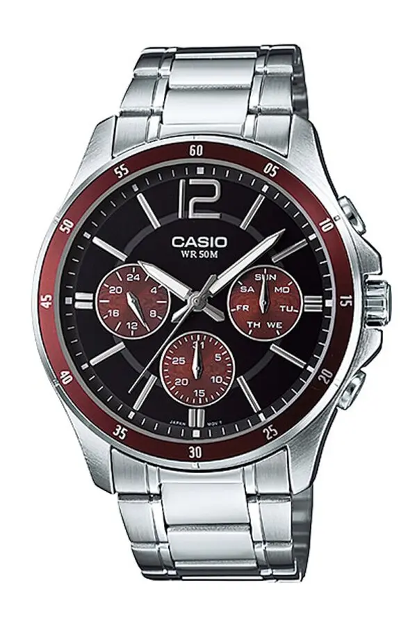 Casio Analog Watch - Stainless Steel