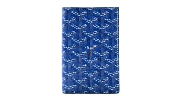 Goyard Grenelle Passport Cover - Sky Blue