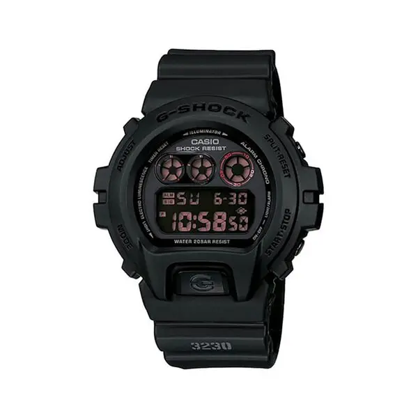 Casio Digital Watch With Matte Case And Band - Resin