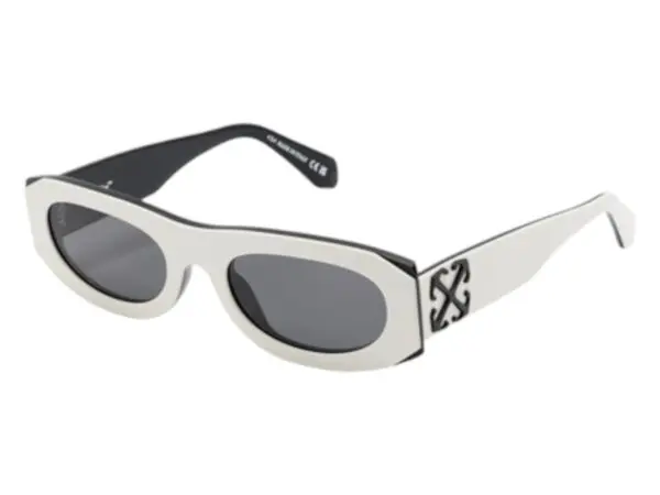 Off-White Orlando Sunglasses - White Dark Grey (oeri13of24pla0010107/fr)