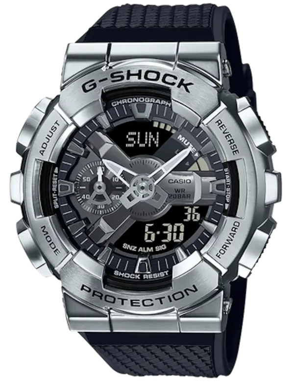 Casio G-shock 49mm Watch - Stainless Steel
