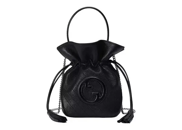 Gucci Blondie Mini Bucket Bag - Black